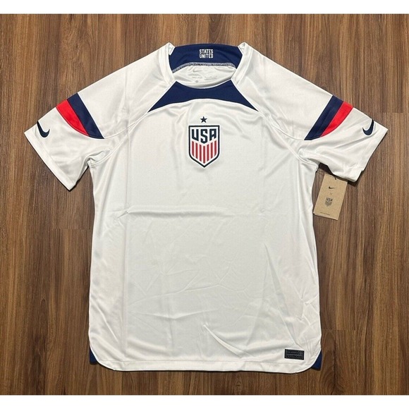 Nike | Shirts | Nike Usa 222 Usmnt Home Breathe Stadium White Dn070601 ...